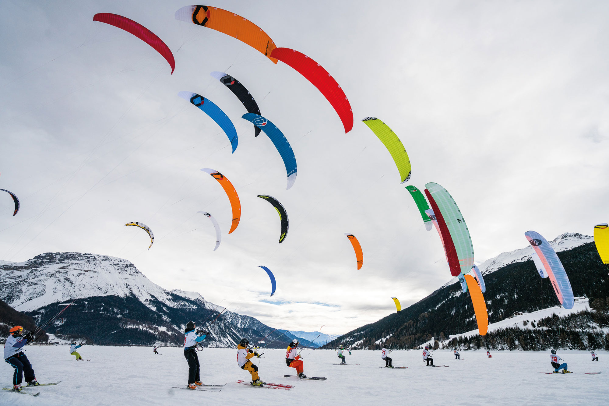 *ABGESAGT*: IKA Snowkite Worldcup 2020 am Reschensee – KITE Magazin